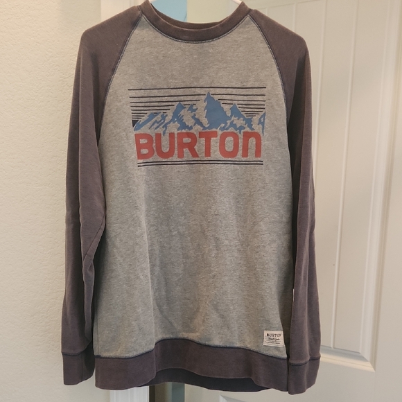 Burton | Sweaters | Burton Crewneck Sweater Gray | Poshmark